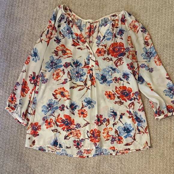 Violet & Claire | Tops | Violet Claire Multicolor Floral Blouse | Poshmark